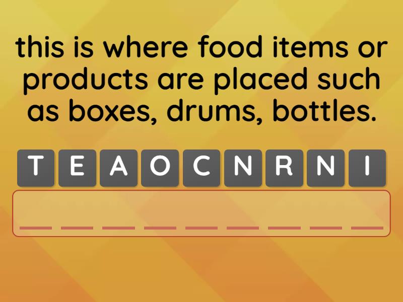 TECHNICAL TERMS - Anagram