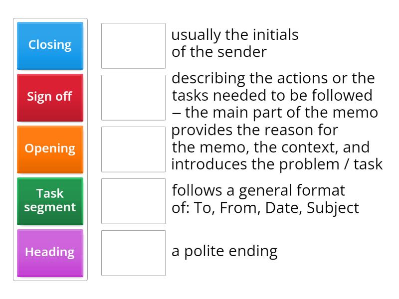 Memo_matching - Match up