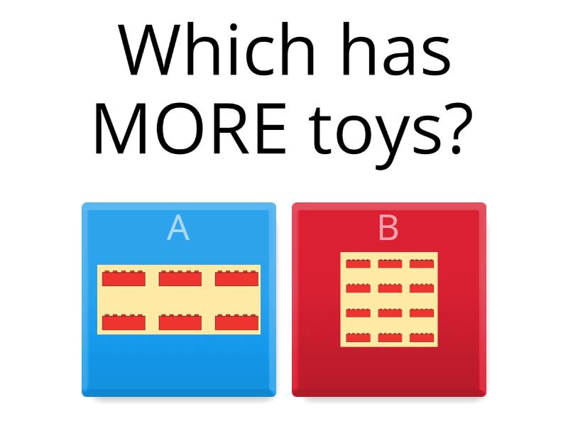 More Less_Toy Shop - Quiz