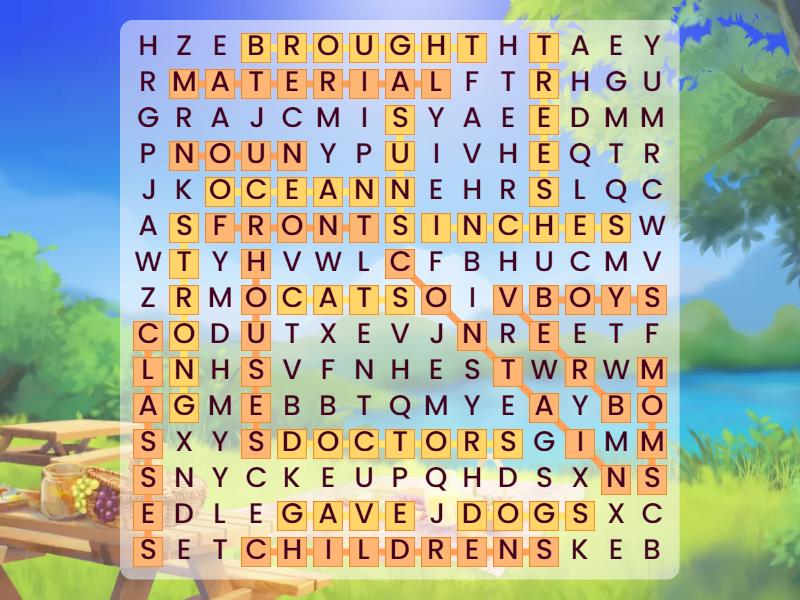 Unit 10 Week 1 Spelling Words and High Frequency Words - Sopa de letras