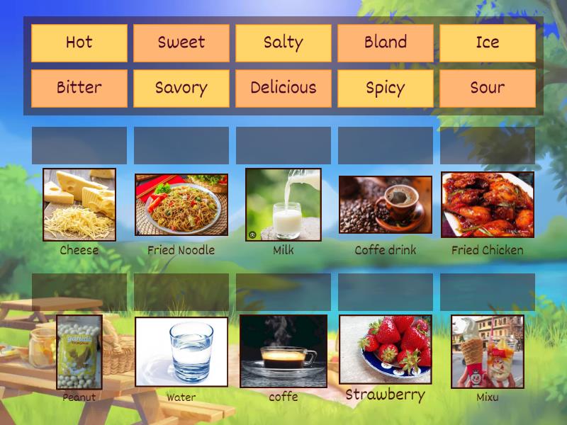 How does Taste? - Match up