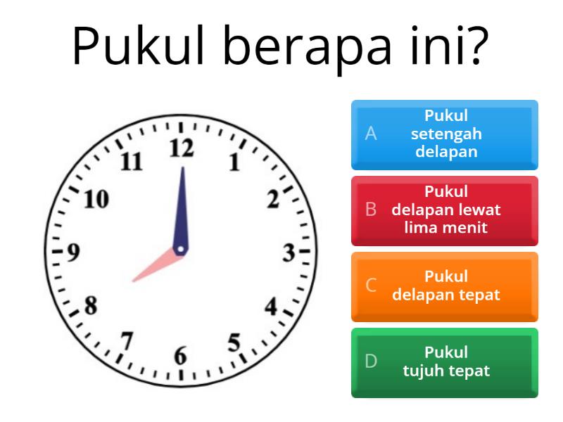 Waktu - Quiz