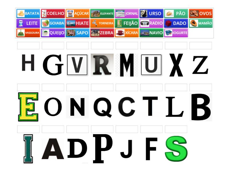 LETRA INICIAL - Match up