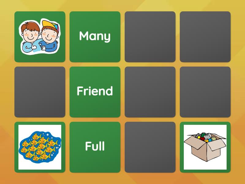 Lesson 5 Vocab - Matching pairs