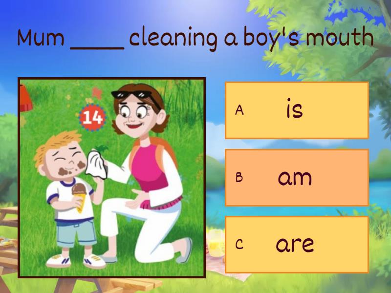 KB2 U5 Present Continuous - Quiz