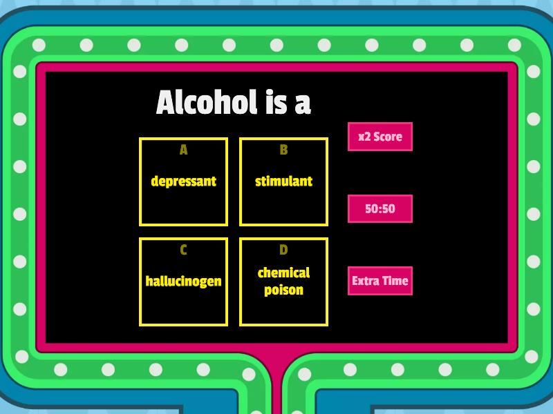 Alcohol Review - Gameshow quiz
