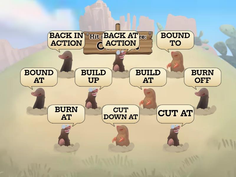 BOOK 5 U8 VOCABULARY REVIEW - Whack-a-mole