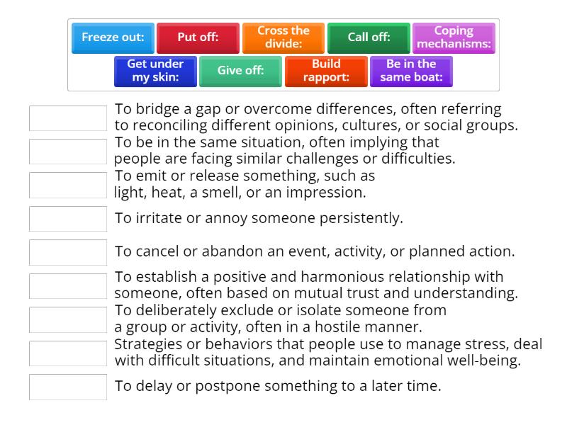 How to deal with ppl under your skin - Match up