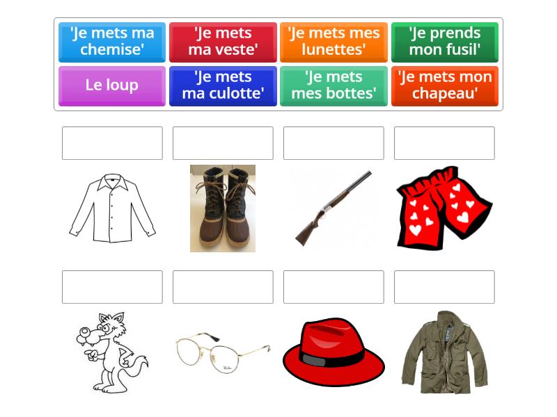 Promenons-nous dans les bois - Match up