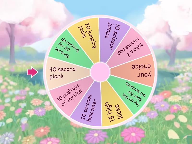 Period 2 Brain Break - Spin the wheel