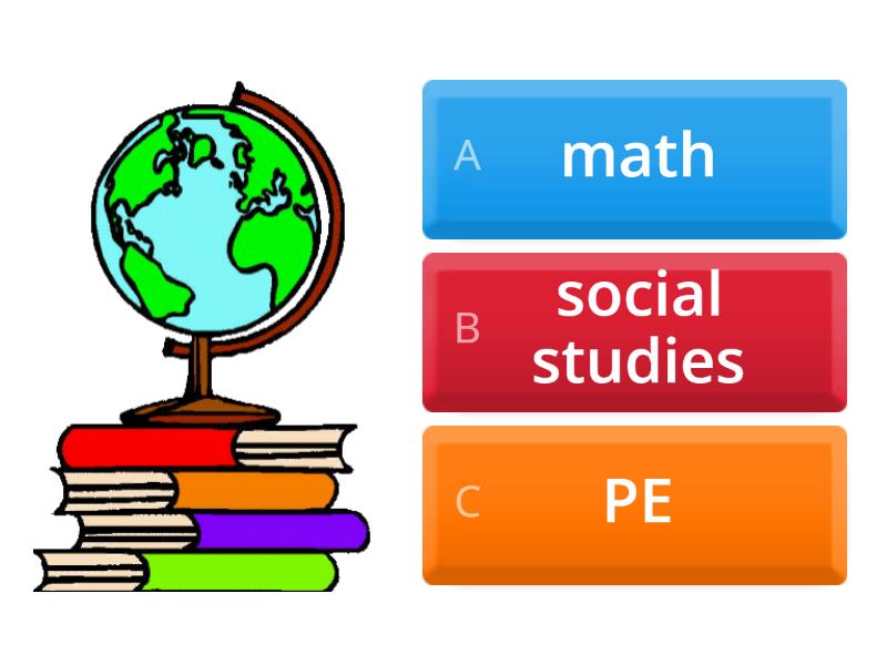 my school is cool -subjects - Quiz