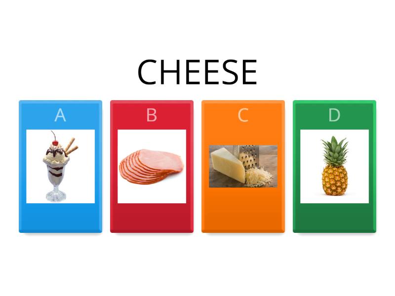 Copy Food - Vocabulary - Quiz