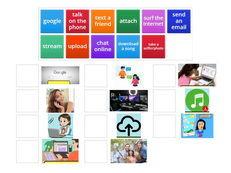 Go Getter 2 Unit 3 Technology matching - Match up