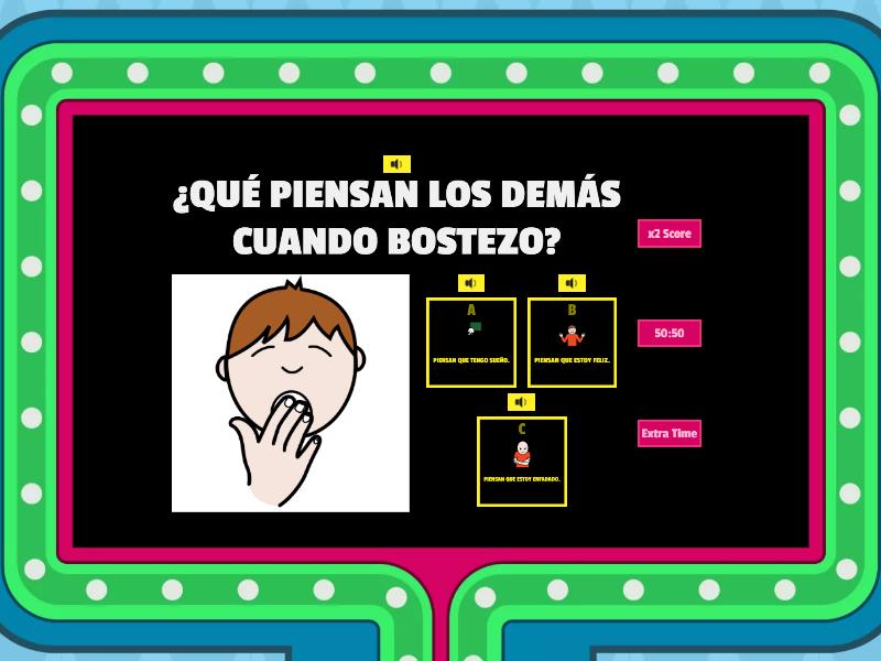 ¿QUÉ PIENSAN LOS DEMÁS CUANDO...? - Concurso de preguntas