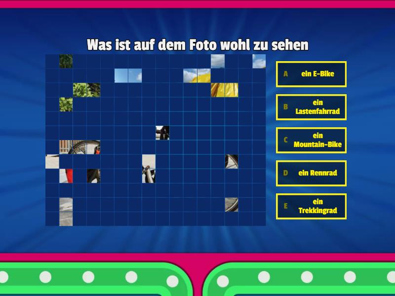 L7 Was ist auf dem Foto zu sehen? - Image quiz