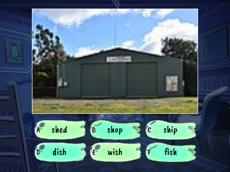 sh in CVC words (SW Unit 11: sh) (Keep) - Quiz