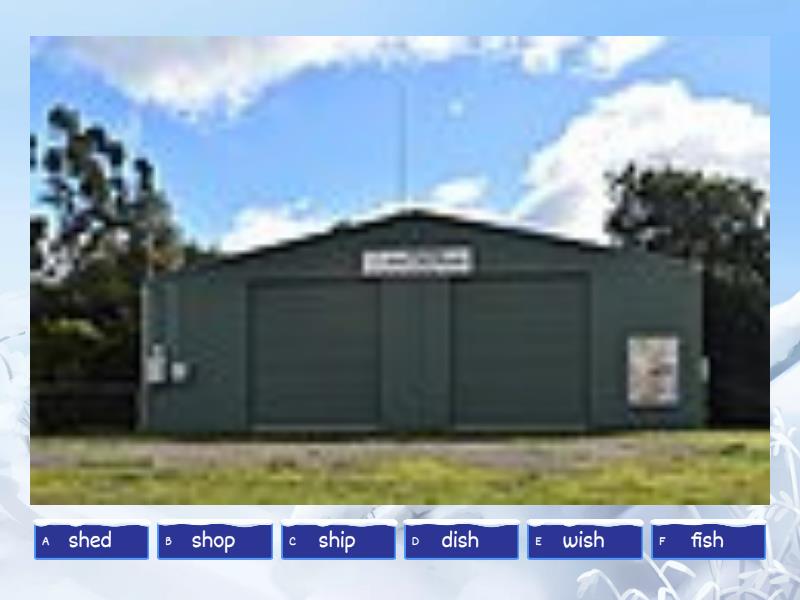 sh in CVC words (SW Unit 11: sh) (Keep) - Quiz