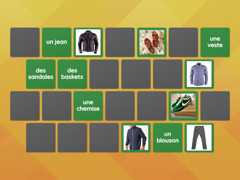 Les vetements - T203 - Matching pairs