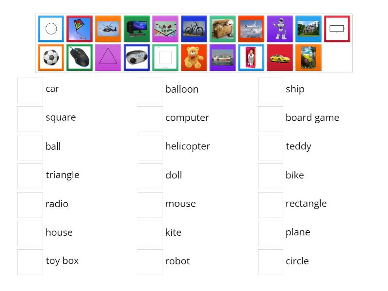 Power up 1 vocabulary ch5 - Match up