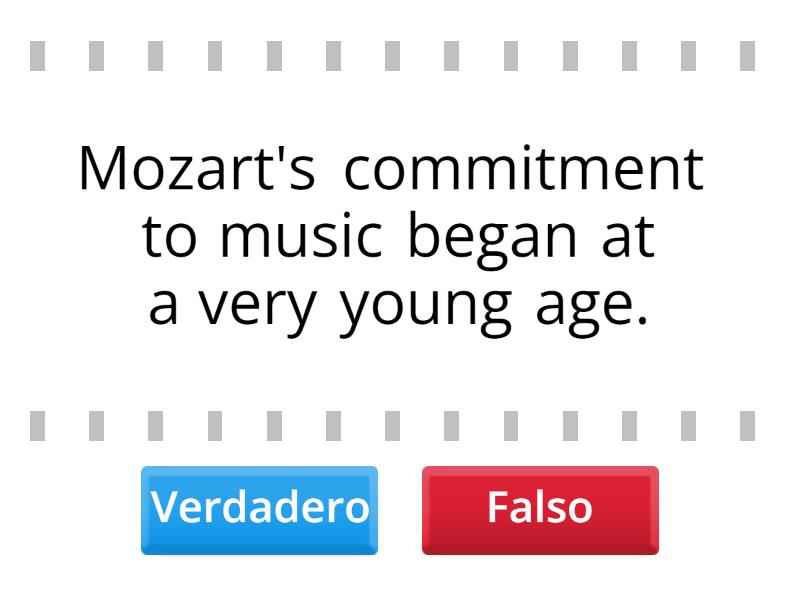 Commitment activity ( TRUE-FALSE) - Verdadero o falso