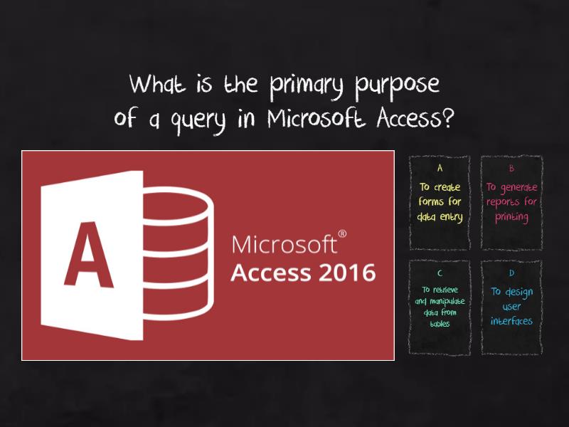 Access Queries Quiz 