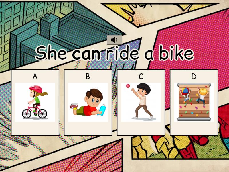 CAN - CAN'T - Cuestionario