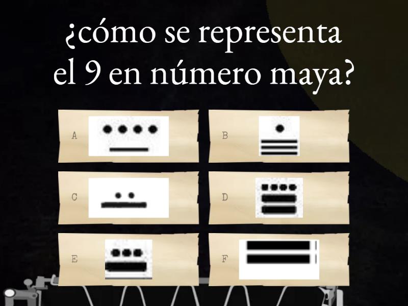 numeros maya y codigo binario - Cuestionario