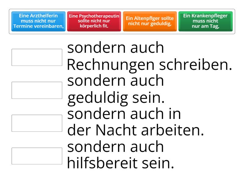 Linie 1 B1_Lektion 6_nicht nur... sondern auch - It's a Match