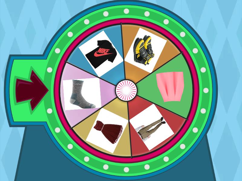 Clothes WOF - Spin the wheel