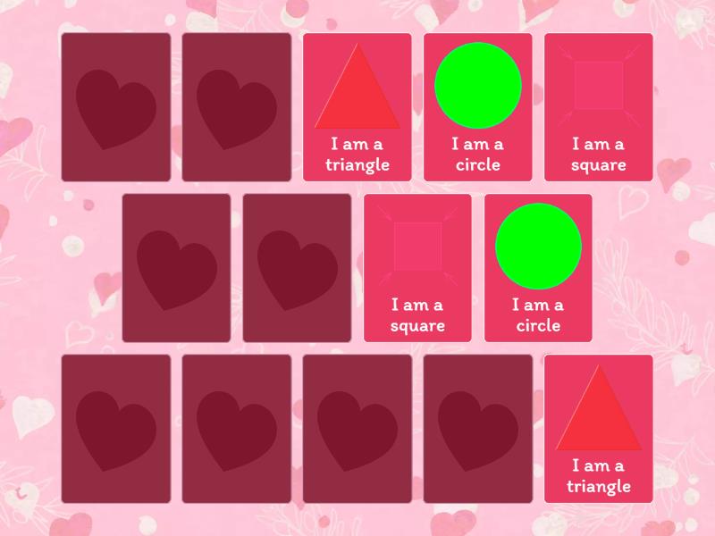 Shapes - Matching pairs