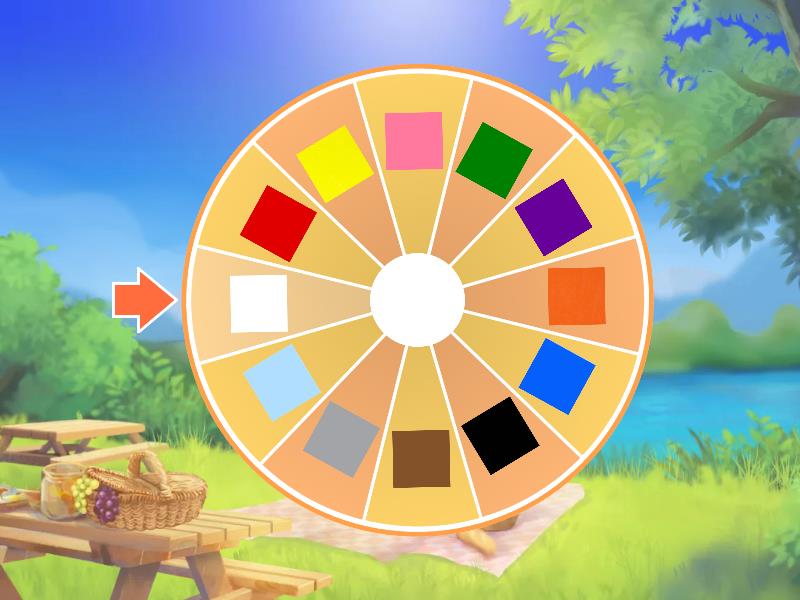 Colors - Spin the wheel