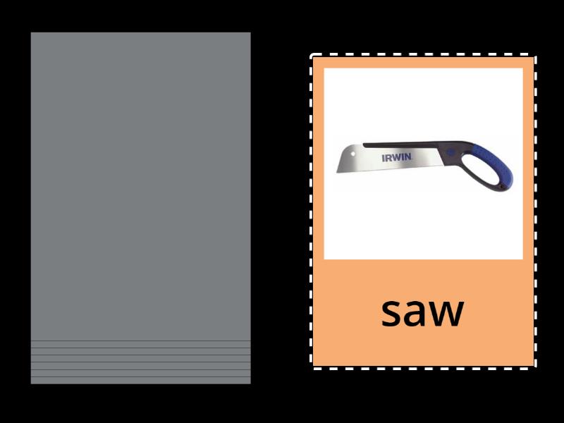 dictionary DIY tools - Speaking cards