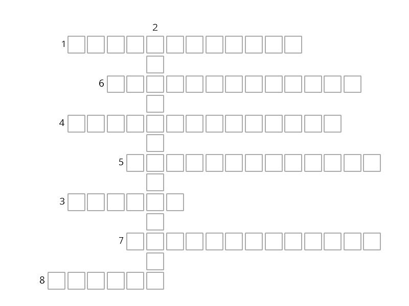 DNA replication () - Crossword