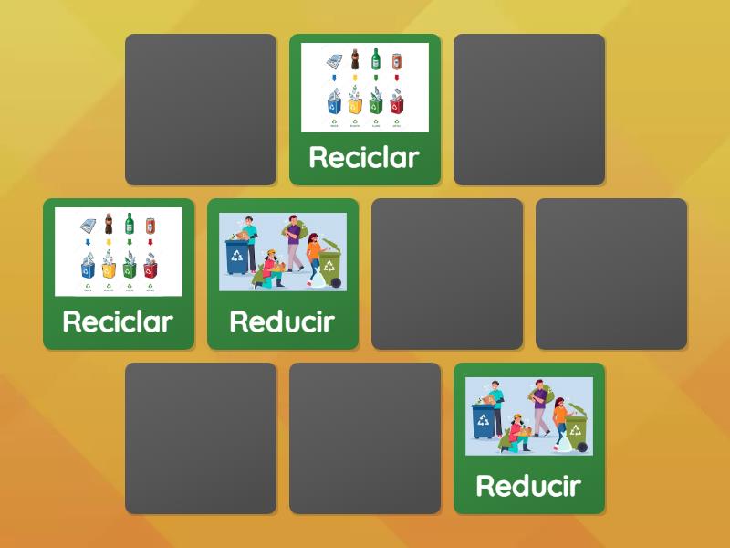 El uso de las 3 R - Matching pairs