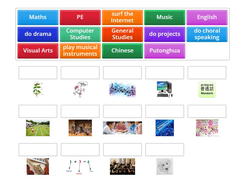 Book 3A Unit 2 - Match up