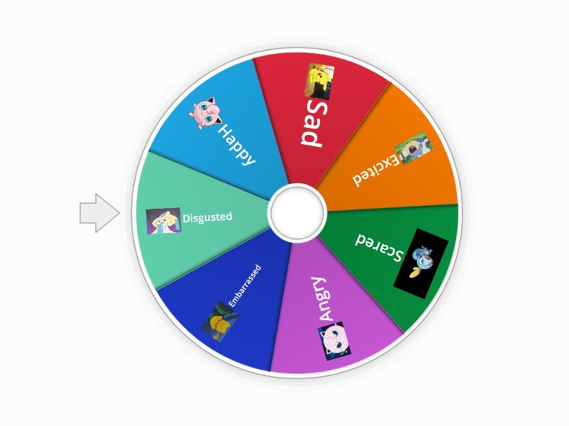 Pokemon Emotions Wheel! - Random wheel