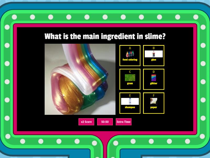 slime time - Gameshow quiz