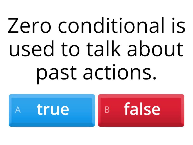 Zero Conditional - Cuestionario