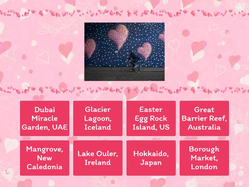 Where can you find these heart-shaped tourist attractions on earth ...