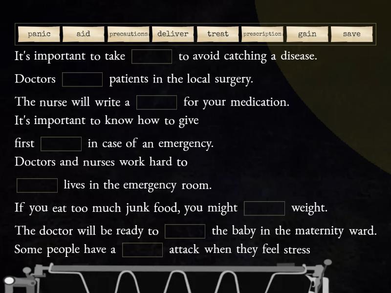 FO3 U6 - Missing word