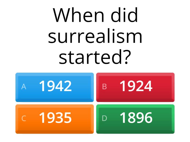 Surrealism - Quiz