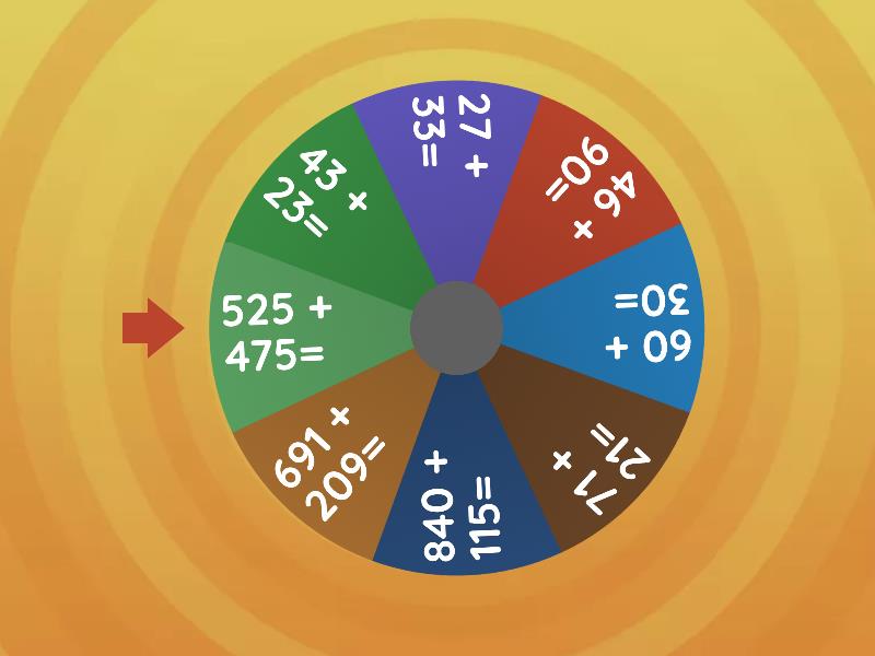 sumas - Random wheel