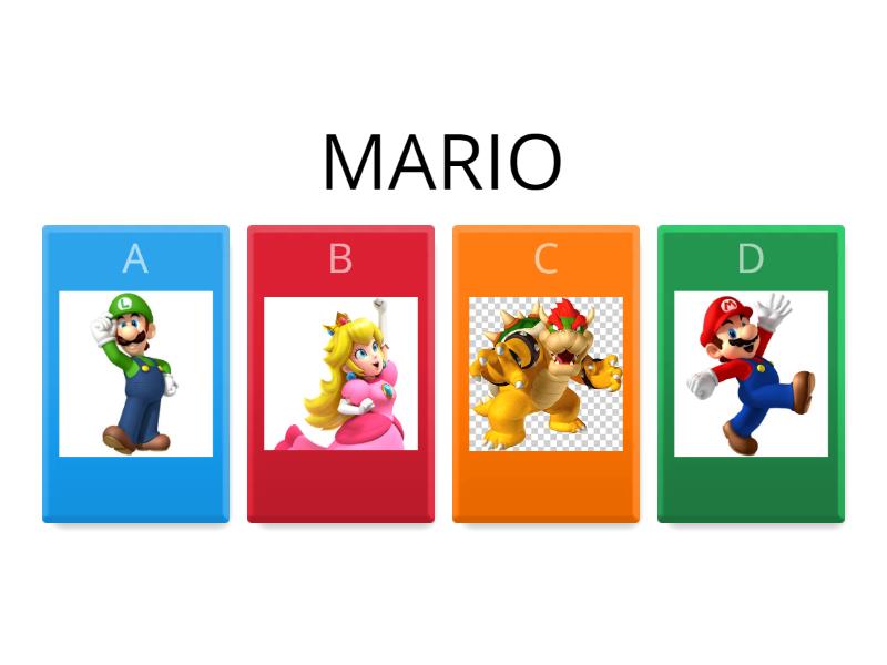 SELECCIÓN MARIO BROS - Quiz