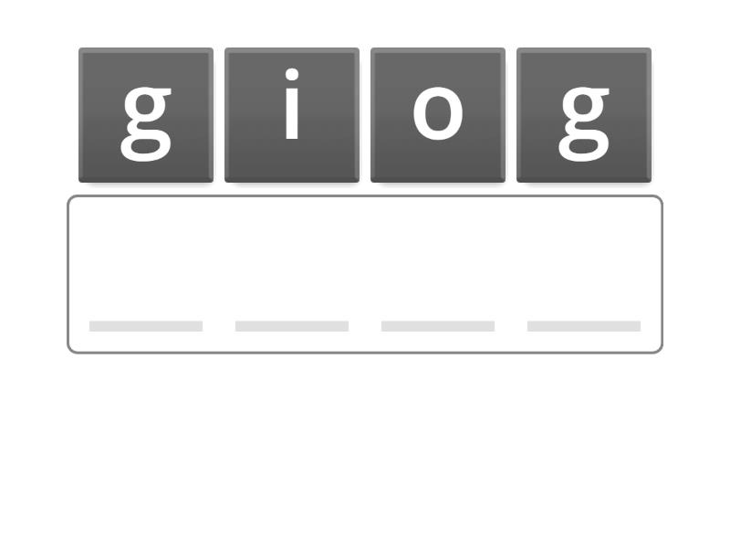 esercitati a usare parole che usi ogni giorno!! - Anagram