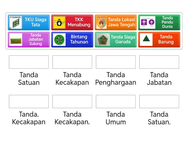 2. TAMAN TANDA PENGENAL GP - Match up