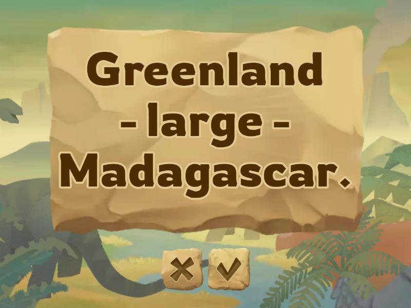 Comparative and Geographical Features - Flash cards