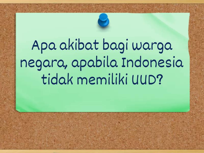 kelas 7 materi arti penti UUD 1945 bagi warga negara dan bangsa negara ...