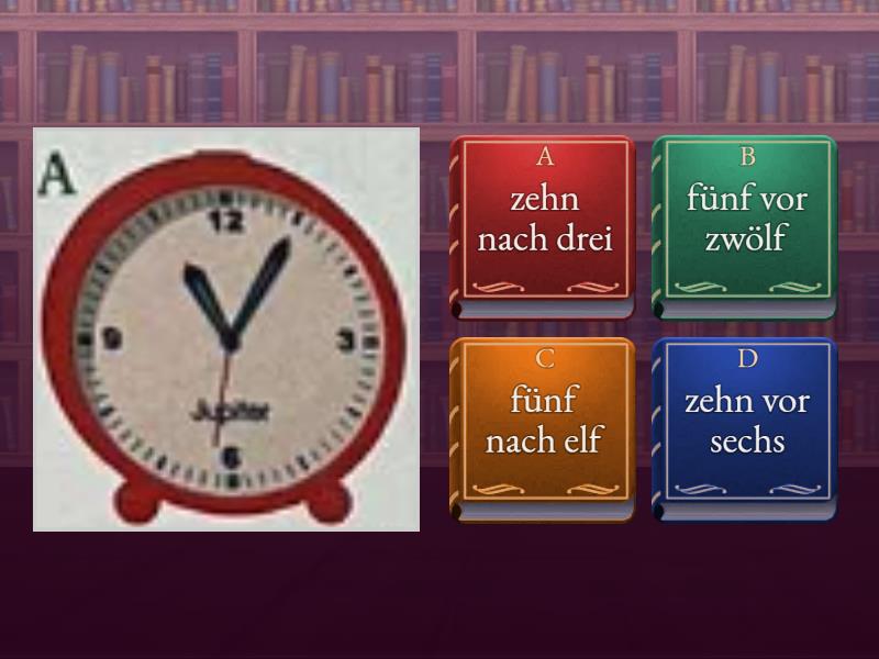 Uhrzeit q - Quiz