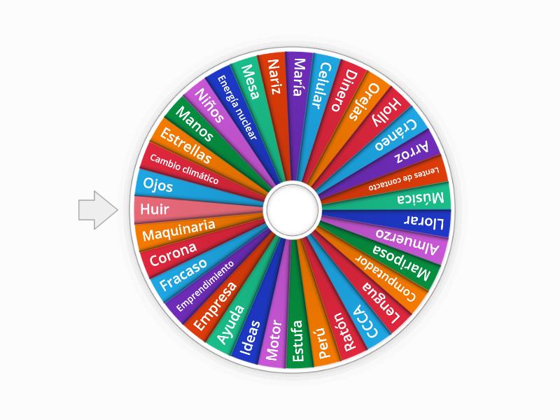 Palabras al azar - Random wheel