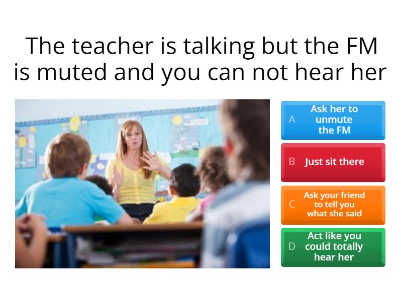 DHH Self Advocacy Scenarios - Quiz